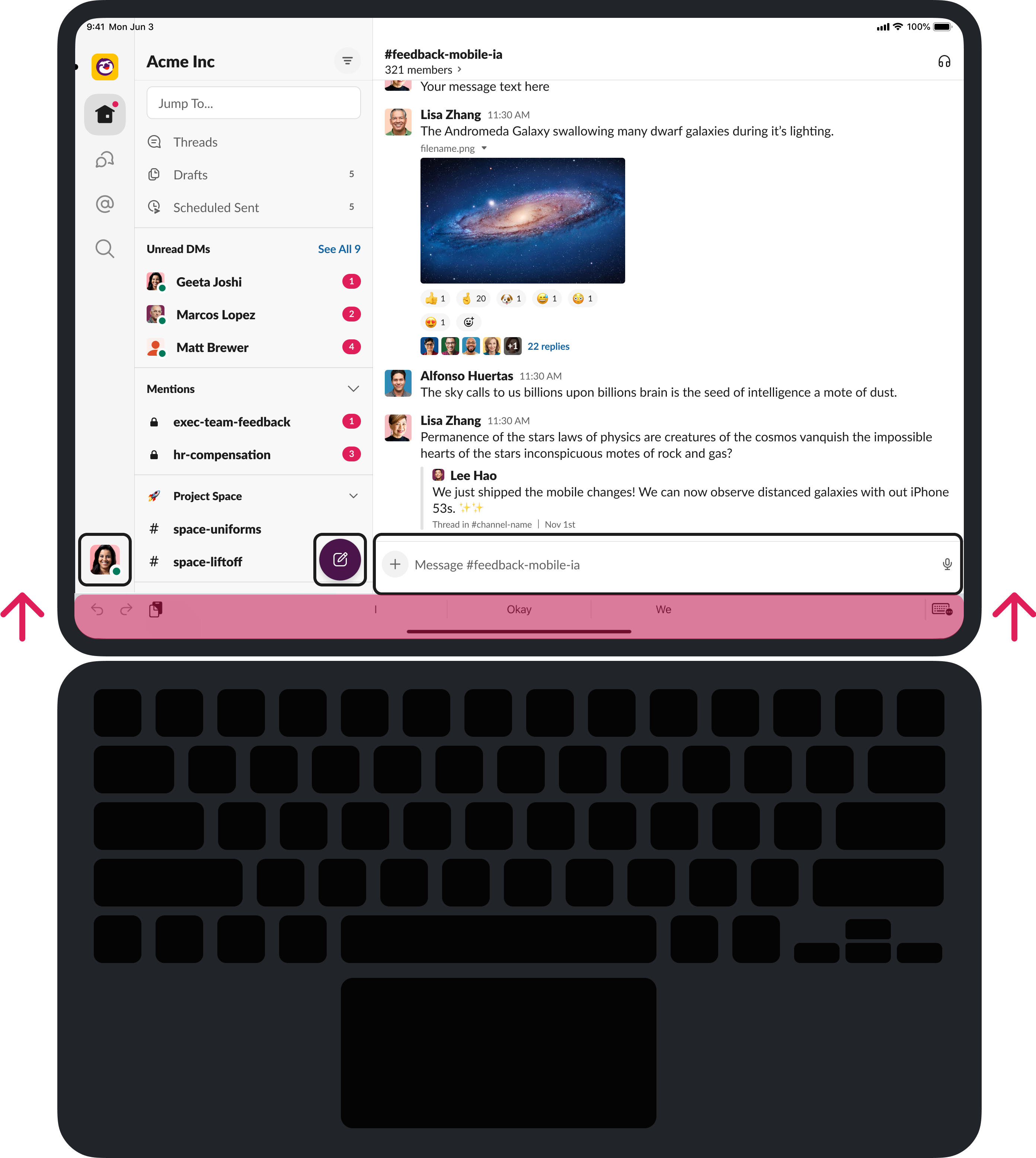 How we redesigned Slack for the iPad • Slack Design