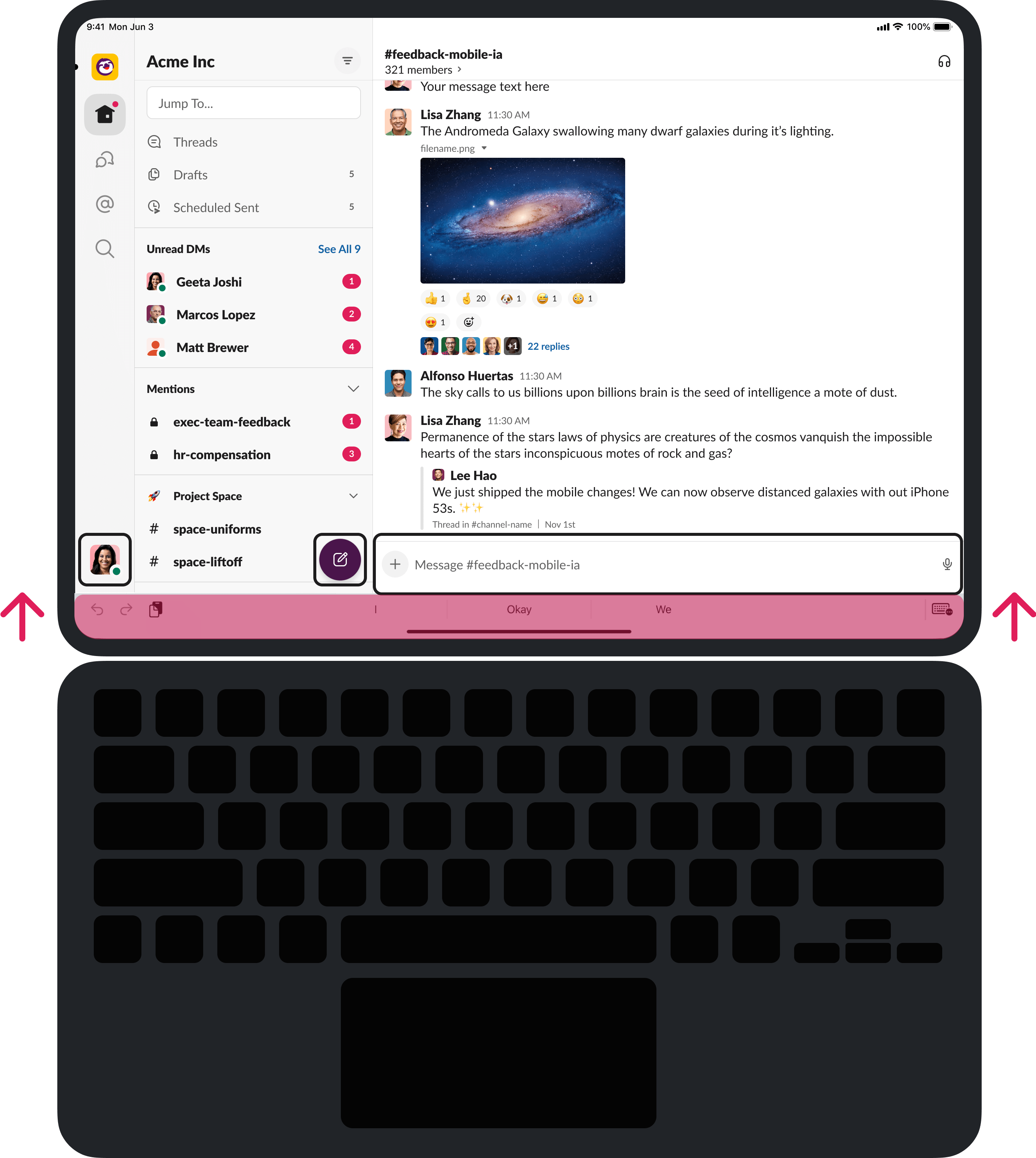 How we redesigned Slack for the iPad • Slack Design