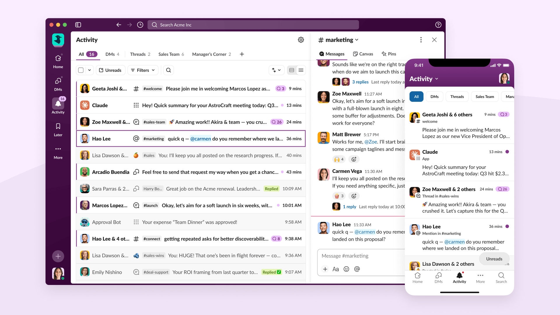 No Small Task: Evolving the Way Millions Catch Up in Slack • Slack Design